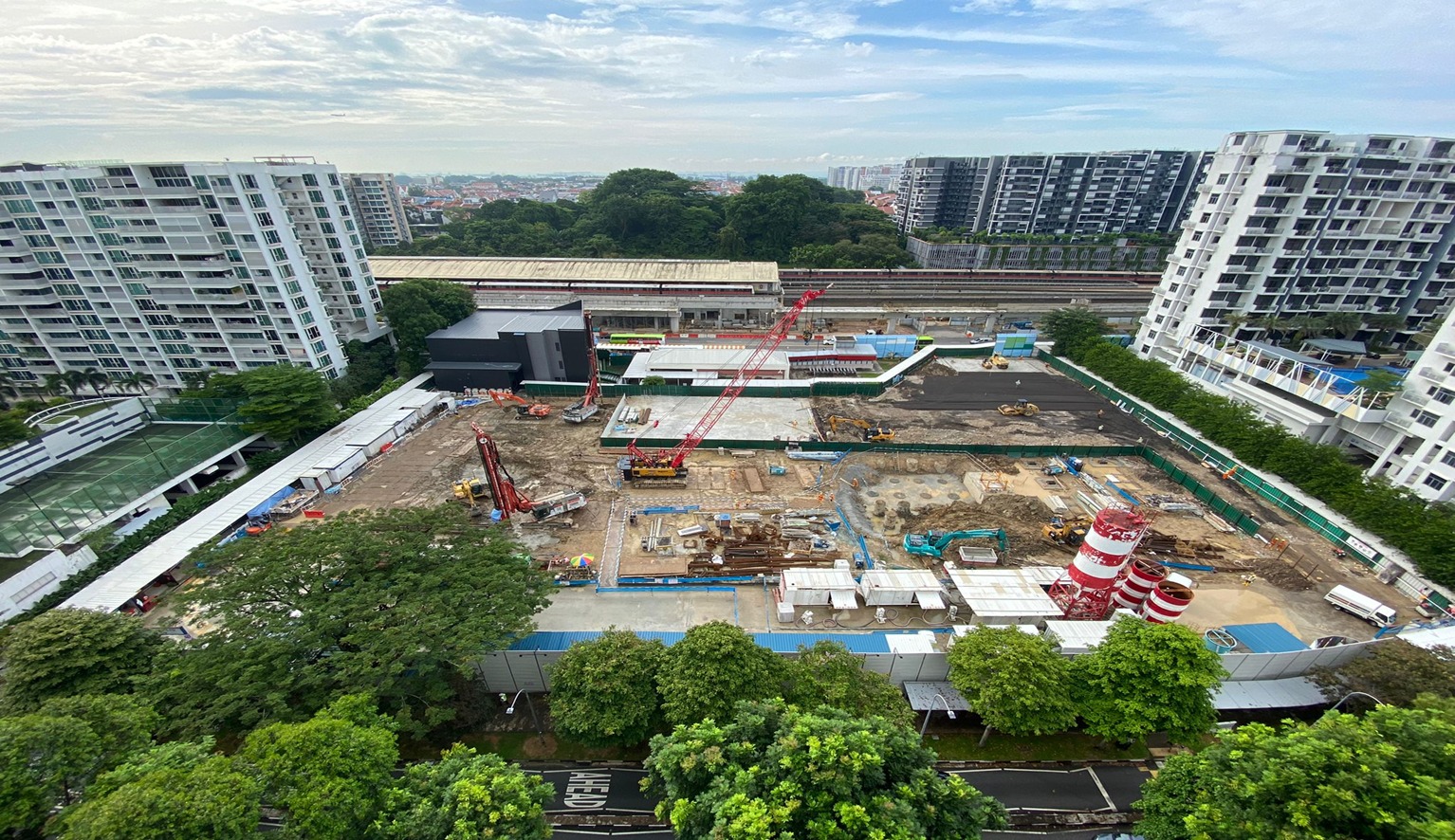 Construction Progress - Sceneca Residence - MCC Singapore