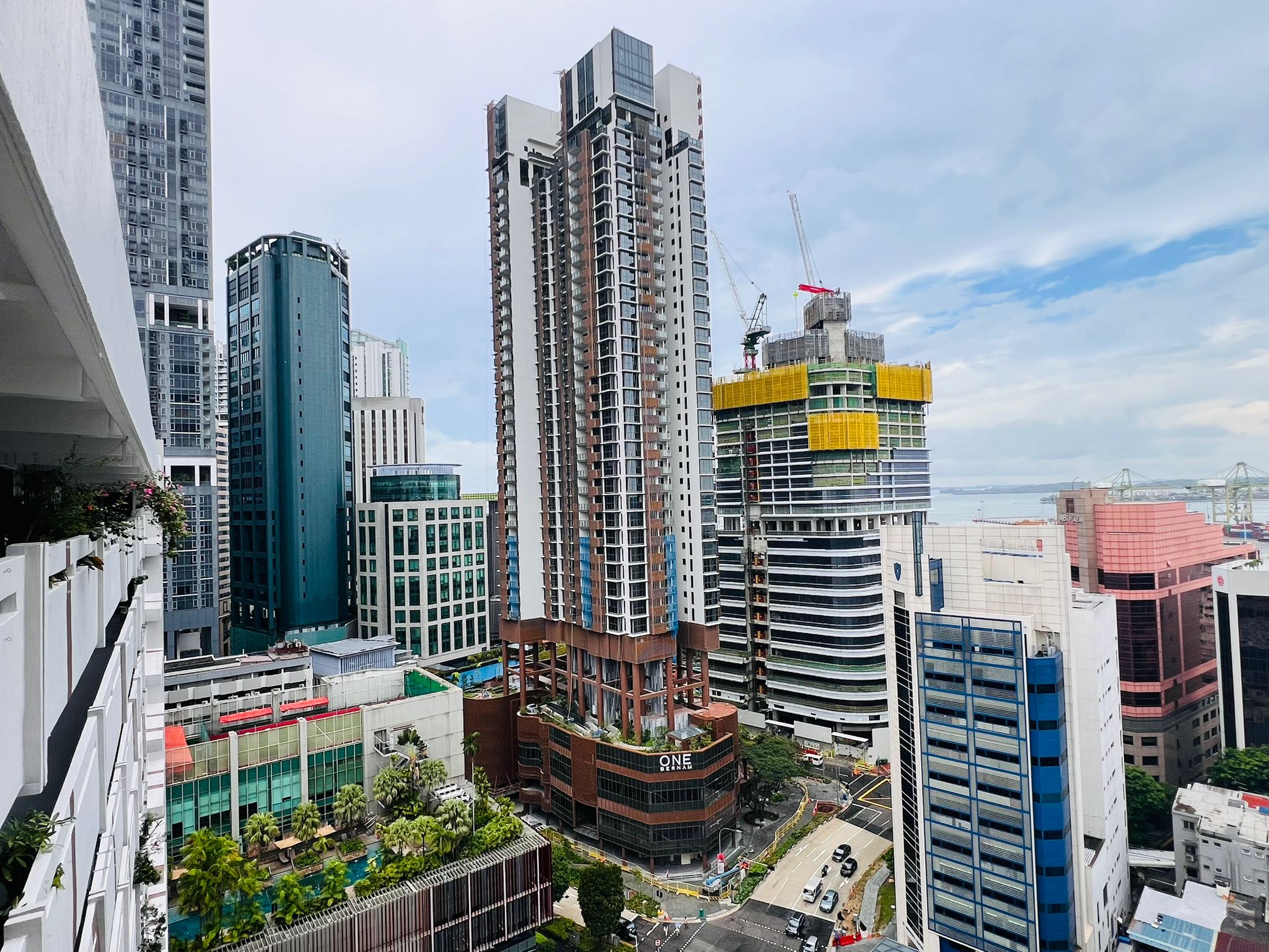 Construction Progress - One Bernam - MCC Singapore